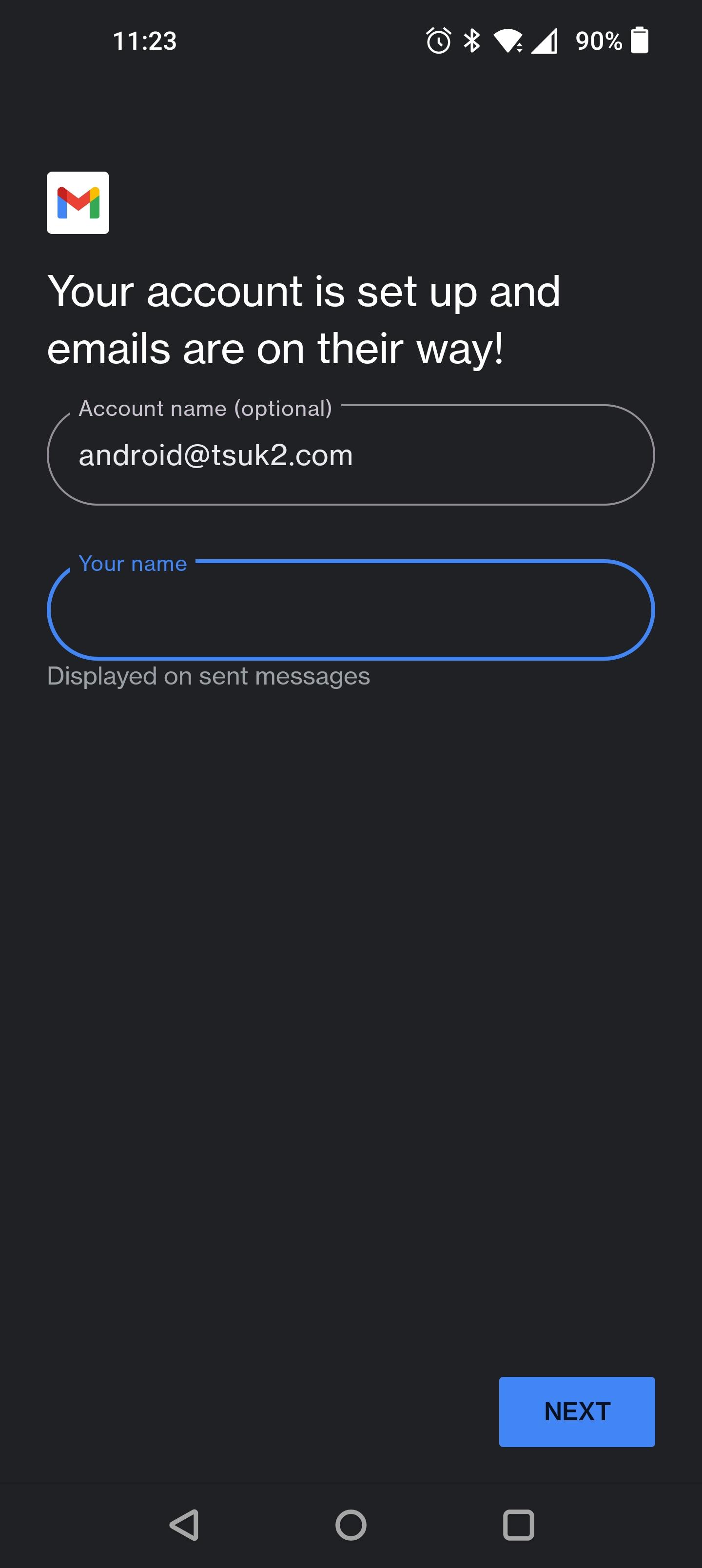 How to setup email accounts on an Android mobile phone | Knowledgebase ...